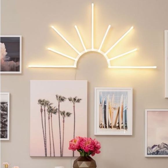 Wall Decor | Led Sunburst Wall Icon | Poshmark